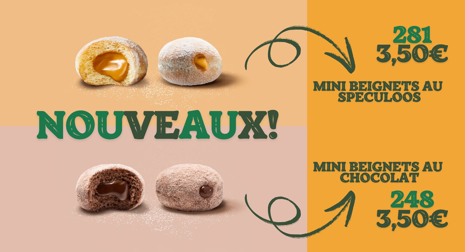 Sandwichs, Panini, Salades, pâtes, snack, Time Square, Hotton, Marche